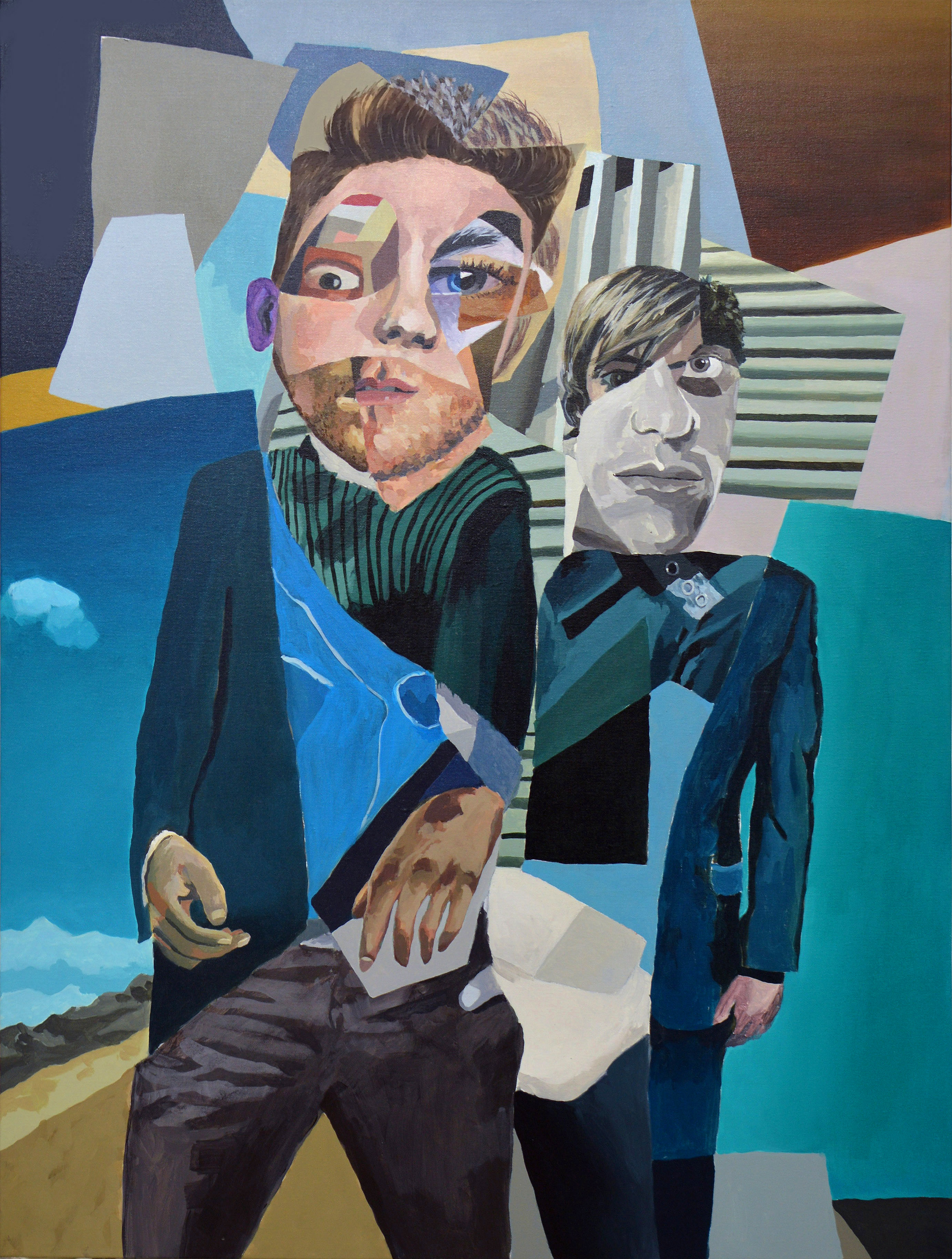 Paintings - DAVID LOCK