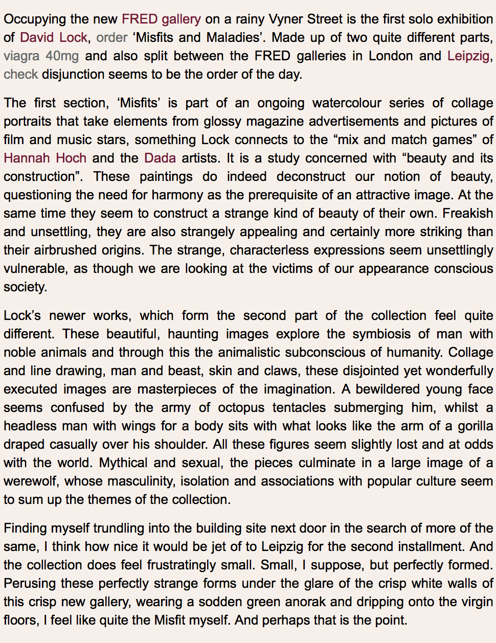 Features David Lock